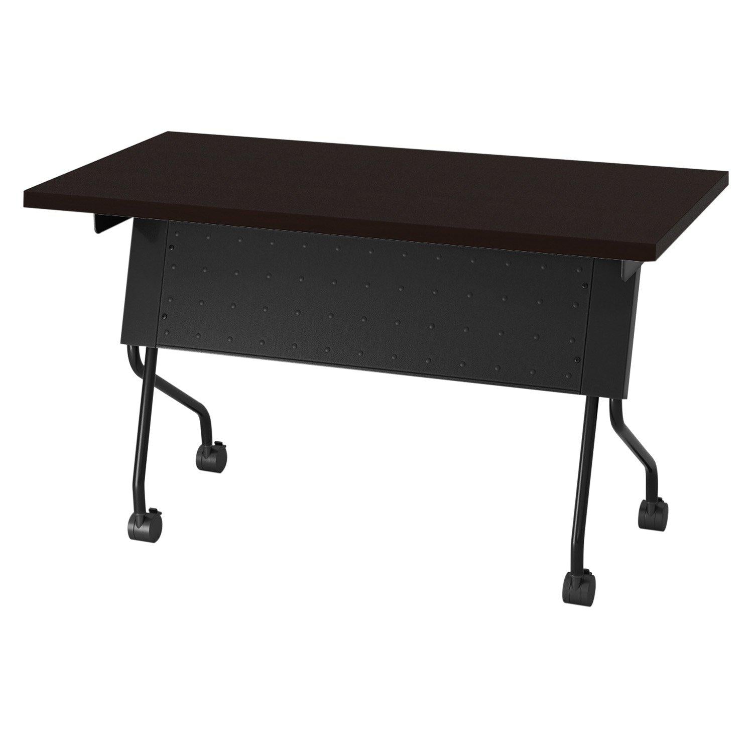 Folding/Nesting Mobile Training Tables, Rectangular, 48" x 24" x 29.5 ...