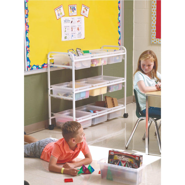 STEM Storage Cart with Clear Tubs - NextGen Furniture, Inc.