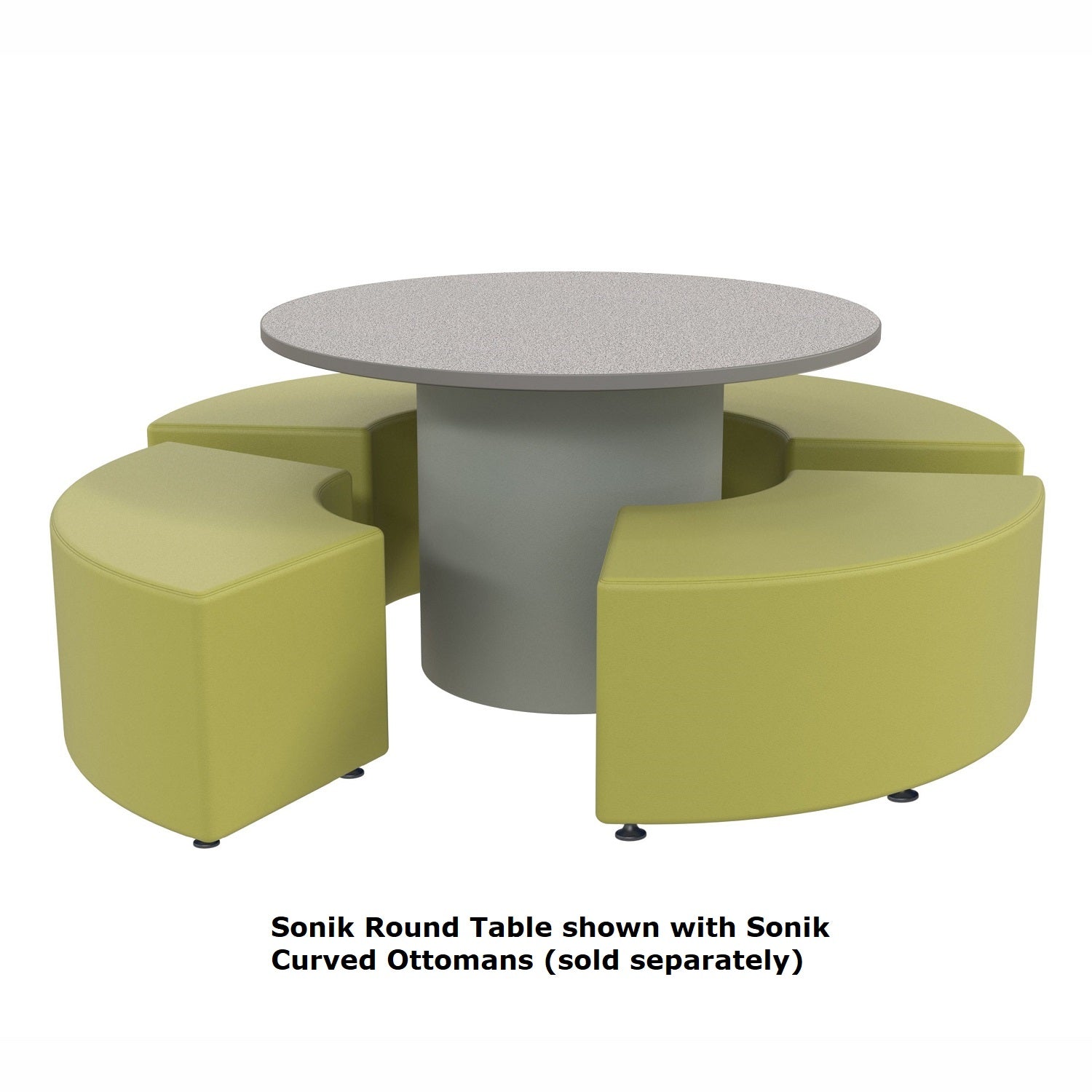 Sonik™ Soft Seating 48" Round Table - NextGen Furniture, Inc.