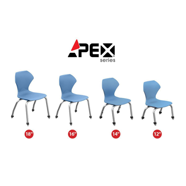 Apex Series Stack Chairs - NextGen Furniture, Inc.