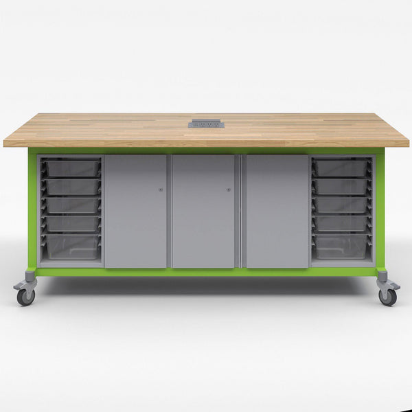 Explorer Series Maker Tables with Power - NextGen Furniture, Inc.