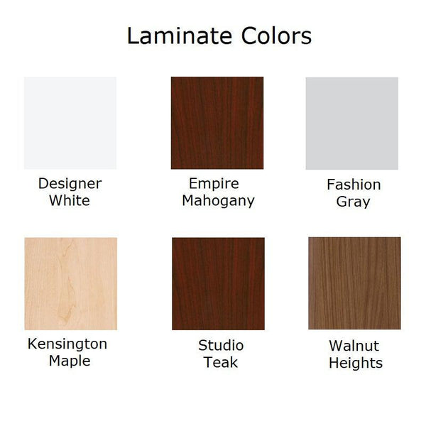 Midtown Table, Café Height, 36" x 96" x 30"H, High Pressure Laminate T ...