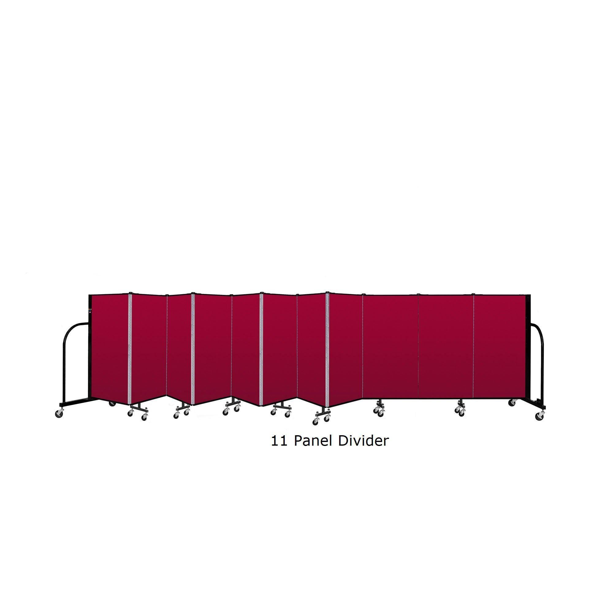Screenflex FREEStanding Fabric Portable Room Divider Partitions, 4 Ft ...